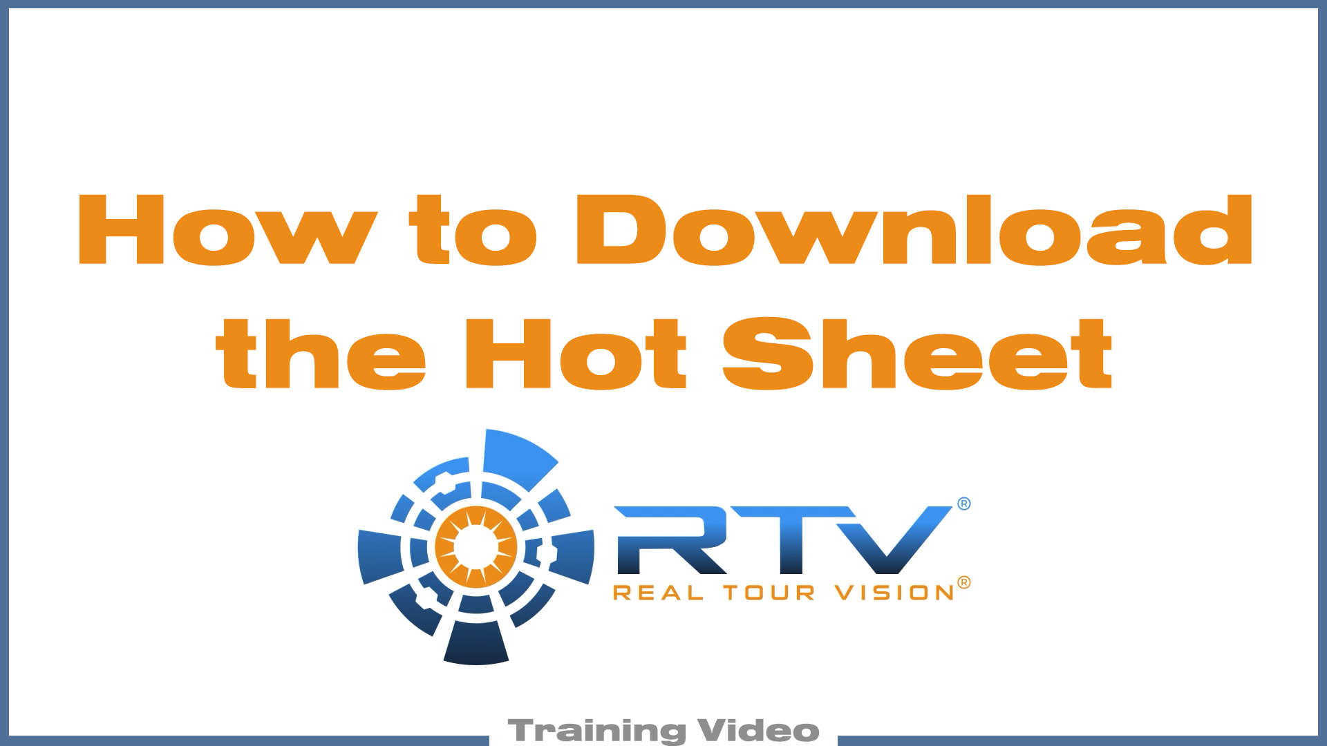 Setting Up Your AWeber Hotsheet - RTV