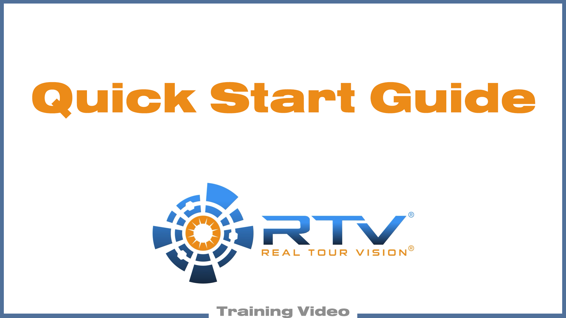 Quick Start Guide - RTV