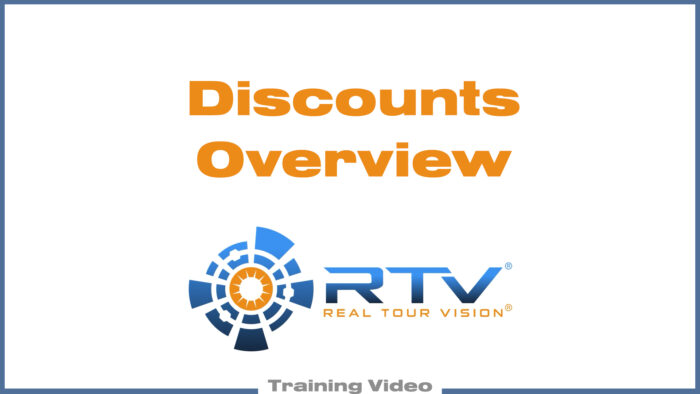 Discounts Overview - RTV